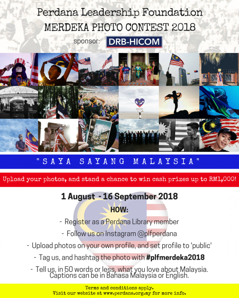 PLF MERDEKA PHOTO CONTEST 2018 – Perdana Leadership Foundation