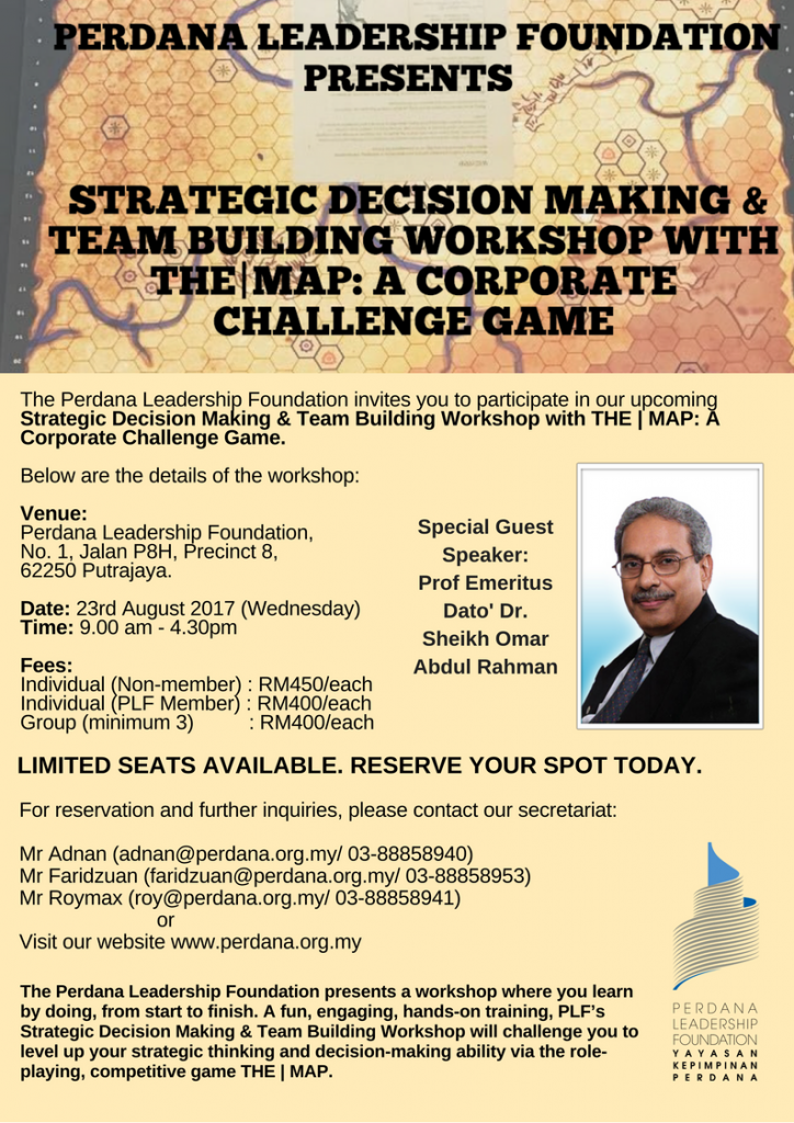 STRATEGIC DECISION MAKING & TEAM BUILDING WORKSHOP WITH THE | MAP ...